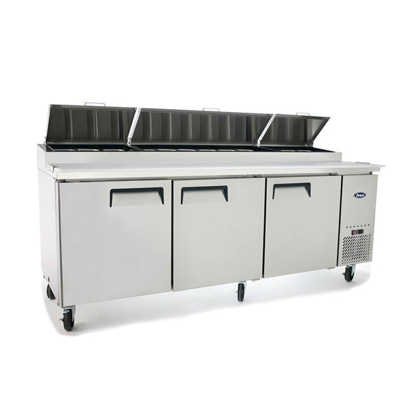 Atosa MPF8203GR 93”Pizza Prep Table – shookrestaurantequipment